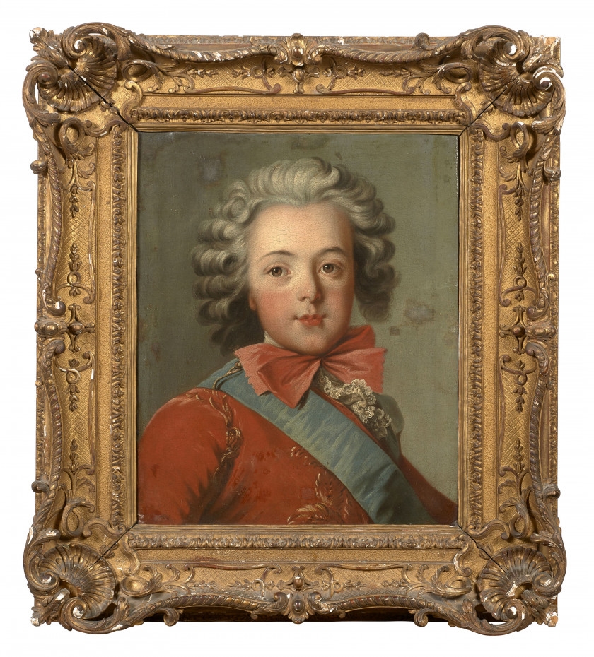 Louis Tocqué | Portrait du dauphin Louis de France, fils de Louis XV ...