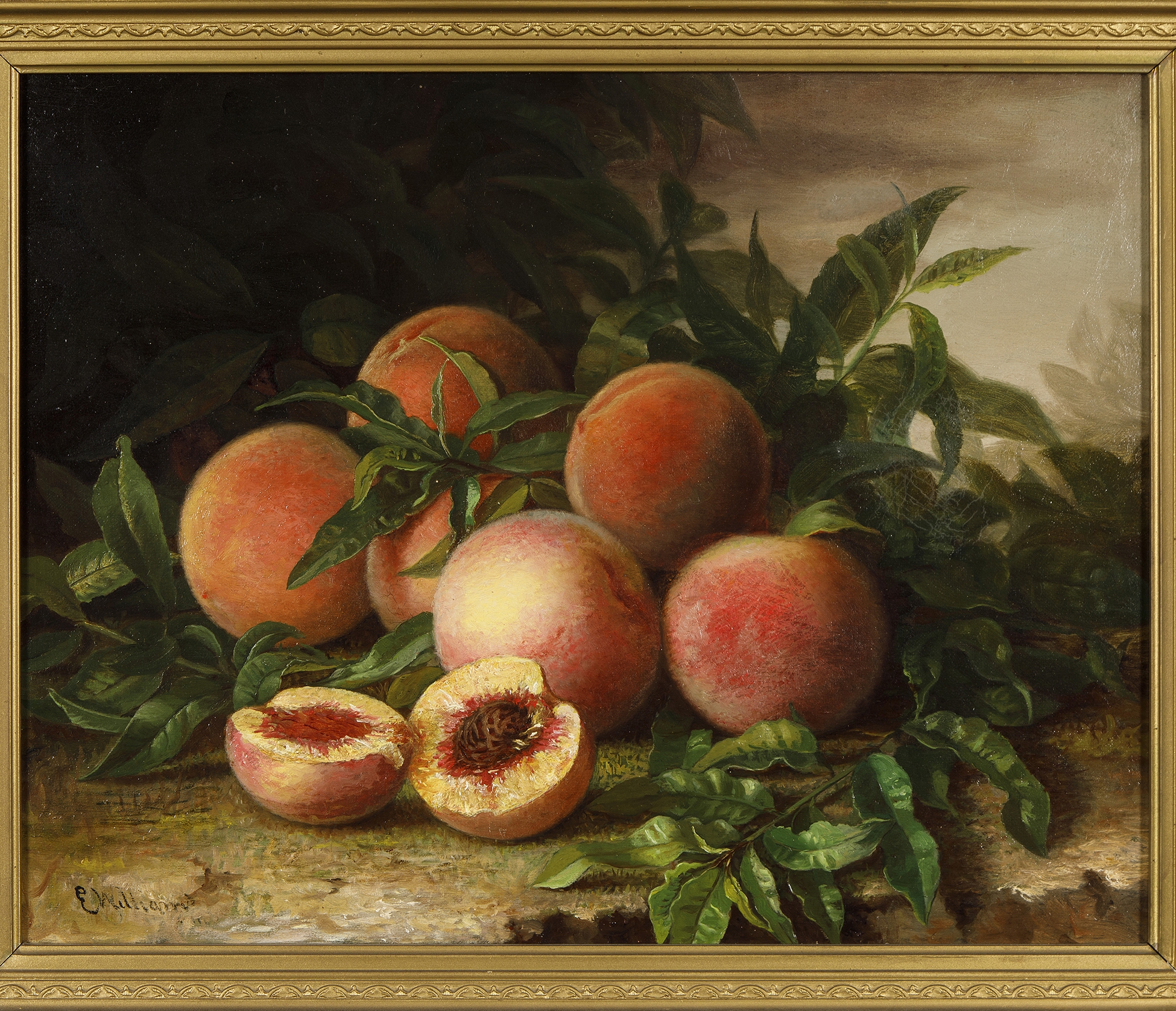 Elizabeth Williams | Still life depicting peaches | MutualArt