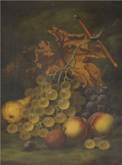 Henry George Todd | Still life of fruit (1897) | MutualArt