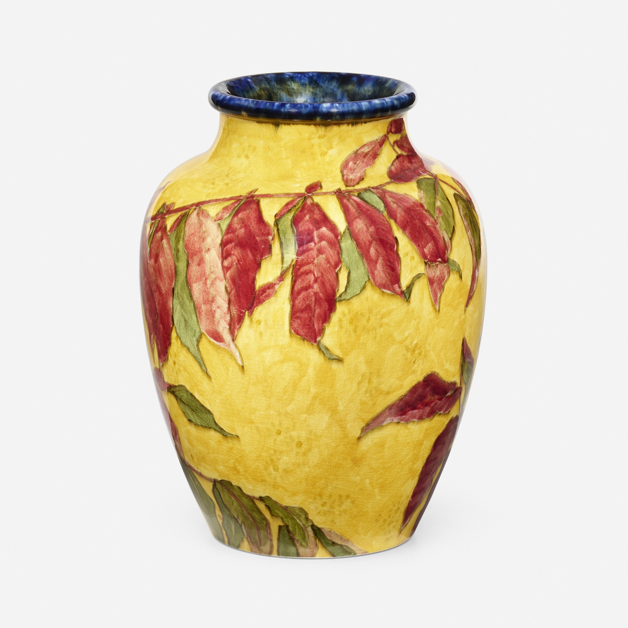 John Bennett | Vase with sumac (1881) | MutualArt