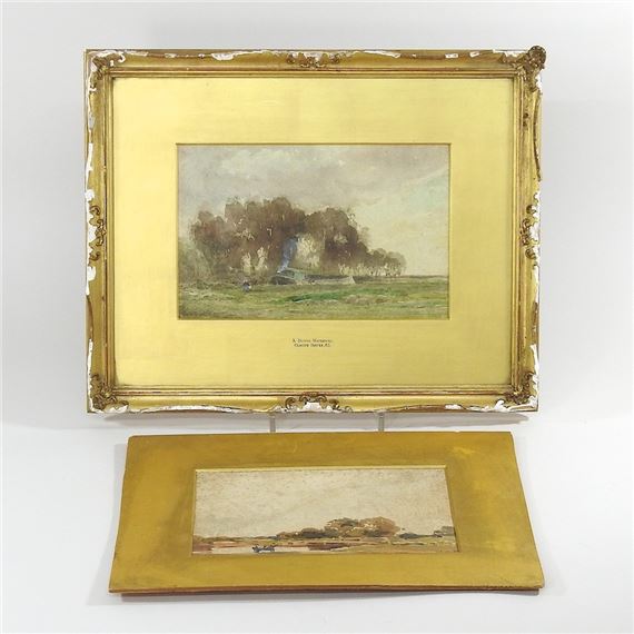 Claude Hayes | a Dutch waterway | MutualArt