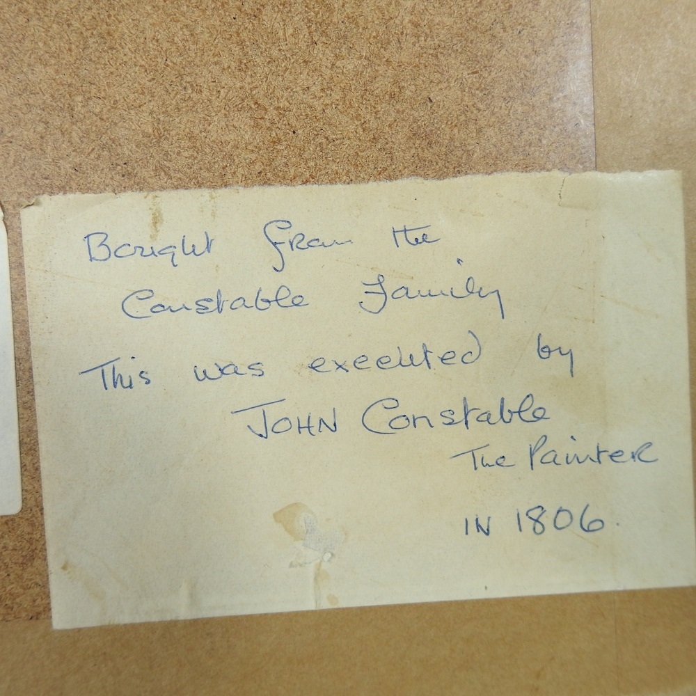 John Constable | a calligraphy entitled Fortitude (1806) | MutualArt