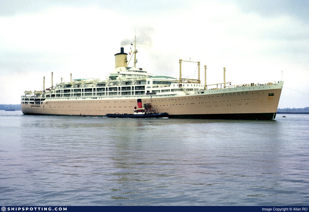 Richard Boyce | The P & O Orcades built by Vickers in 1948 (1948 ...