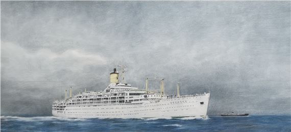 Richard Boyce | The P & O Orcades built by Vickers in 1948 (1948 ...