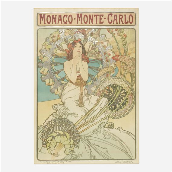 Alphonse Mucha | Monaco Monte-Carlo (1897) | MutualArt