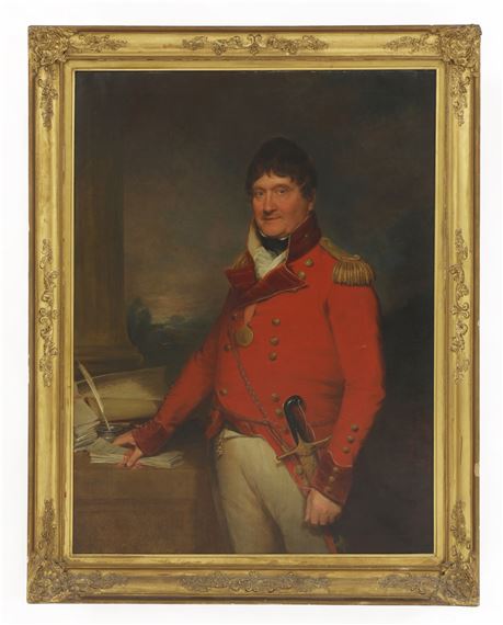 William Beechey | Portrait of Inspector General Sir Thomas Young ...