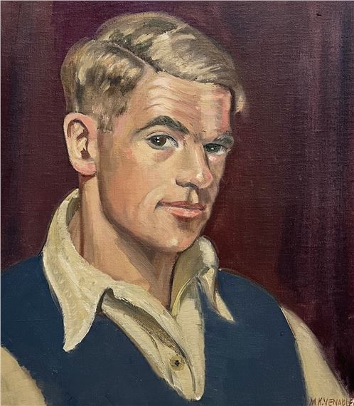 Mark K. Venables | Self Portrait (Circa 1947) | MutualArt