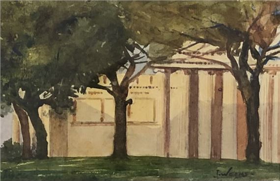 John Weeks | View through Trees | MutualArt