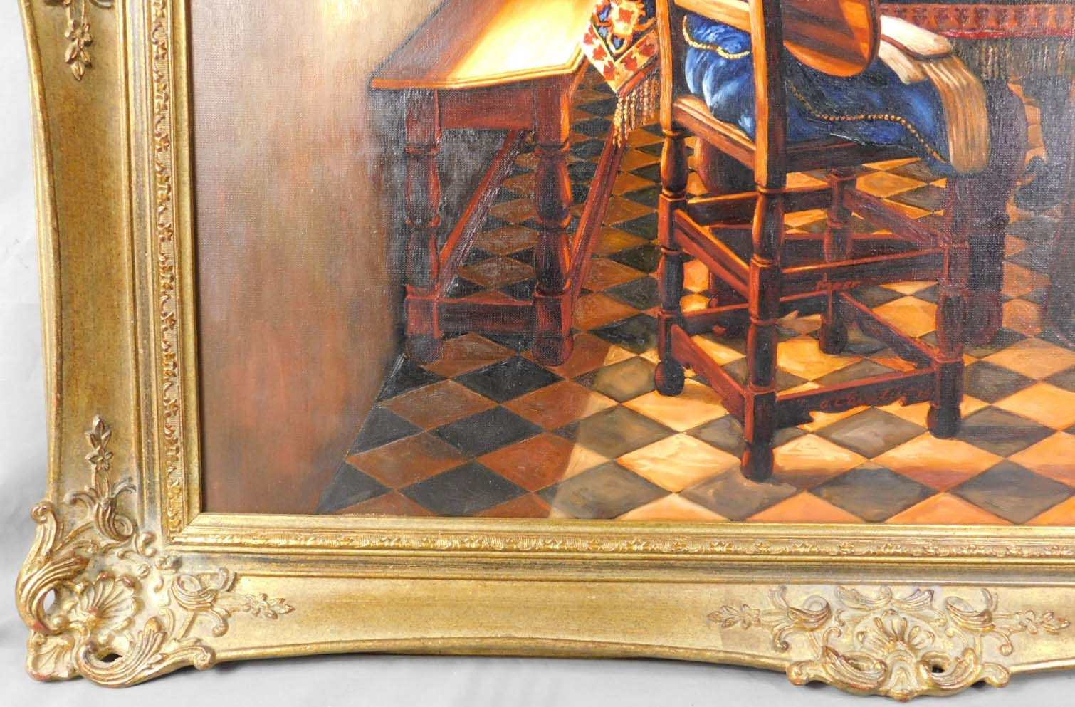 Jan Vermeer | Herr und Dame beim Wein | MutualArt