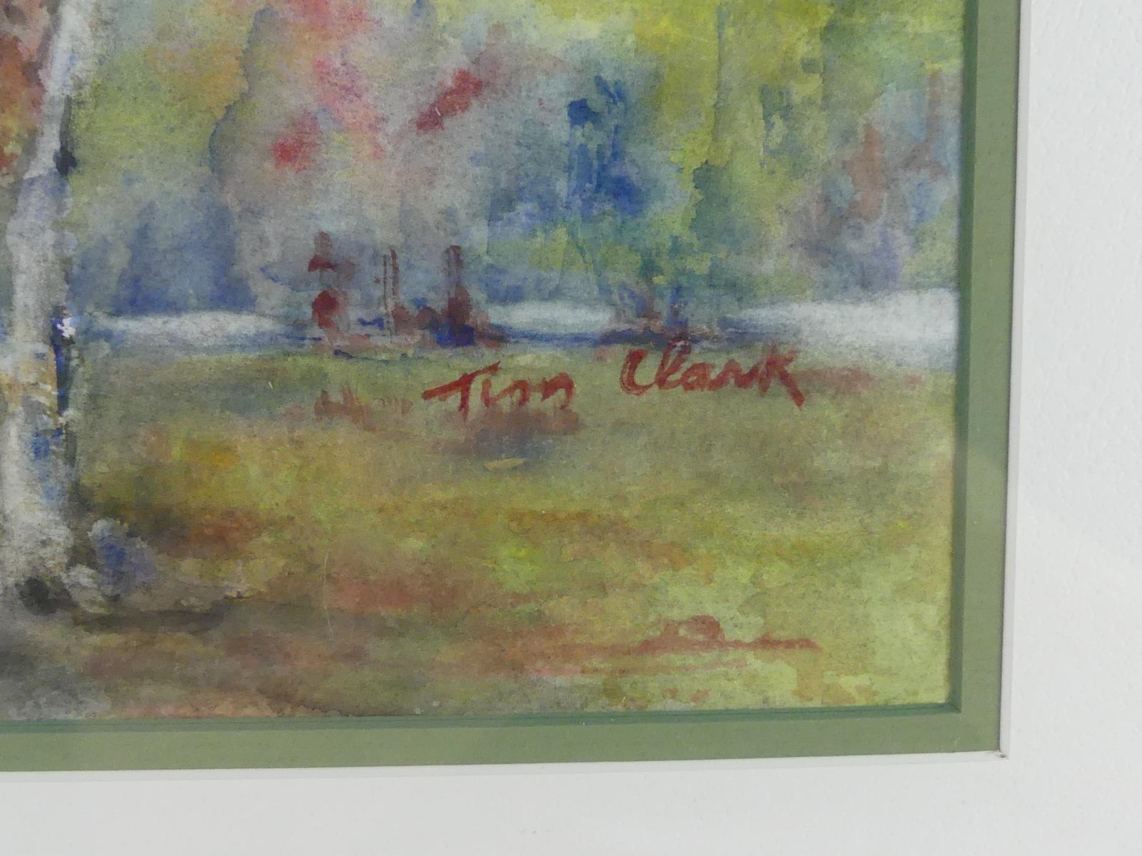 Tim Clark | Untitled: Landscape with Trees | MutualArt