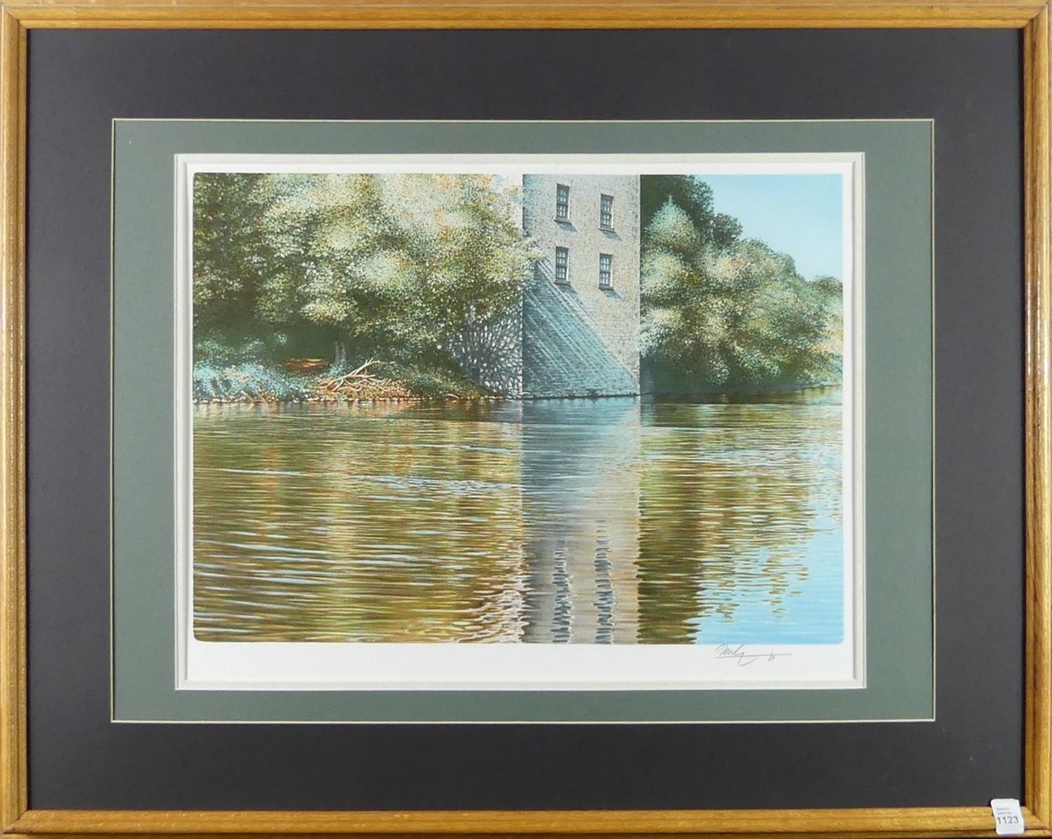 Ken Danby | Riverbank Reflections (1981) | MutualArt