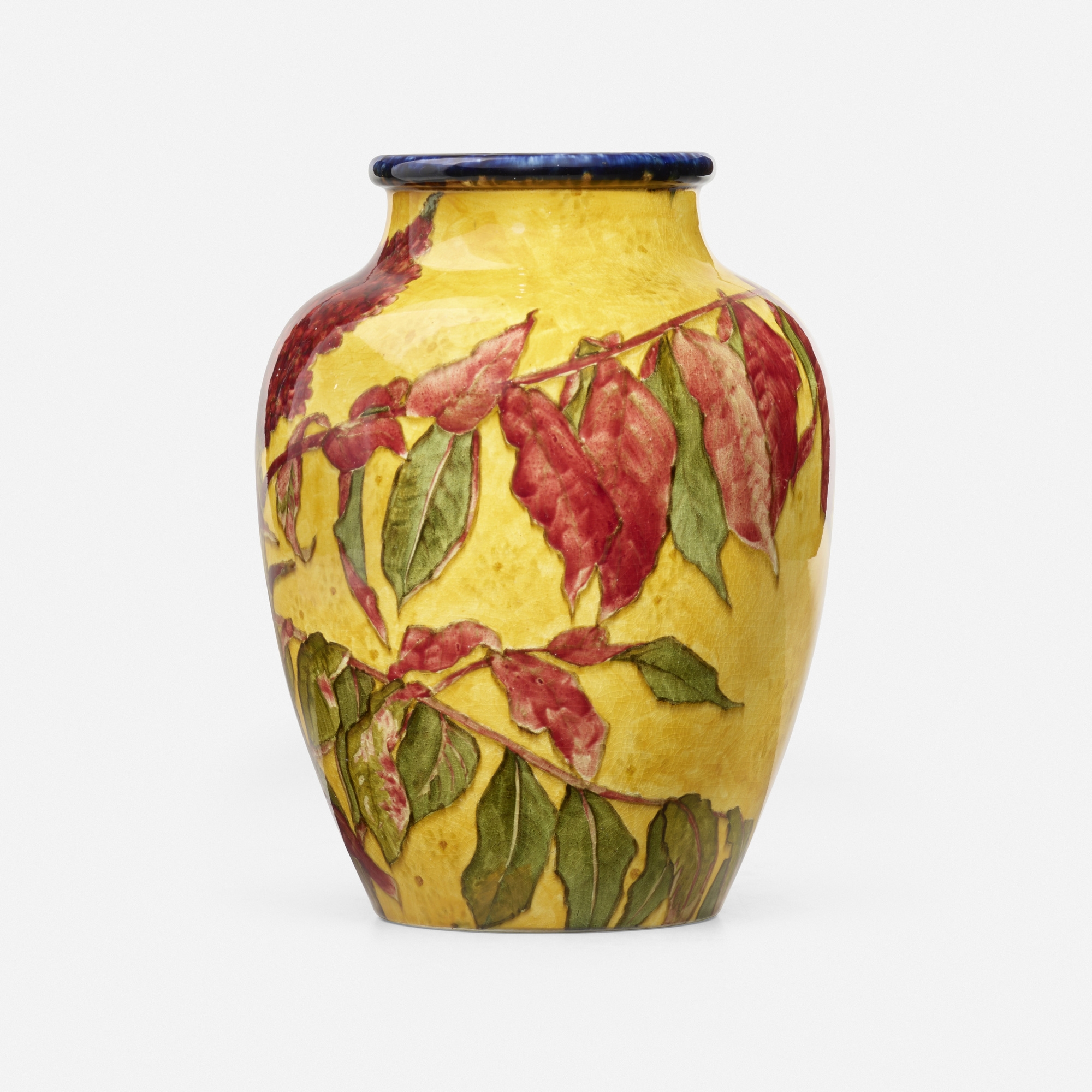 John Bennett | Vase with sumac (1881) | MutualArt