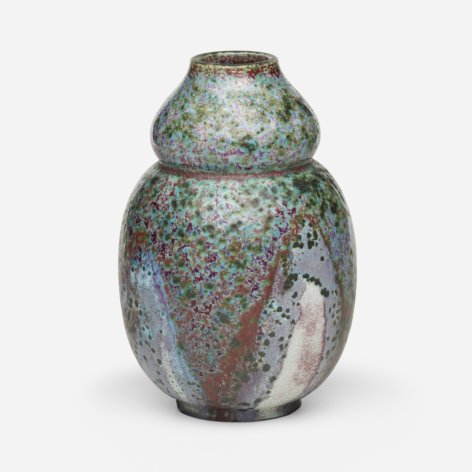 Fernand Rumèbe | Exceptional double gourd vase (Circa 1915) | MutualArt