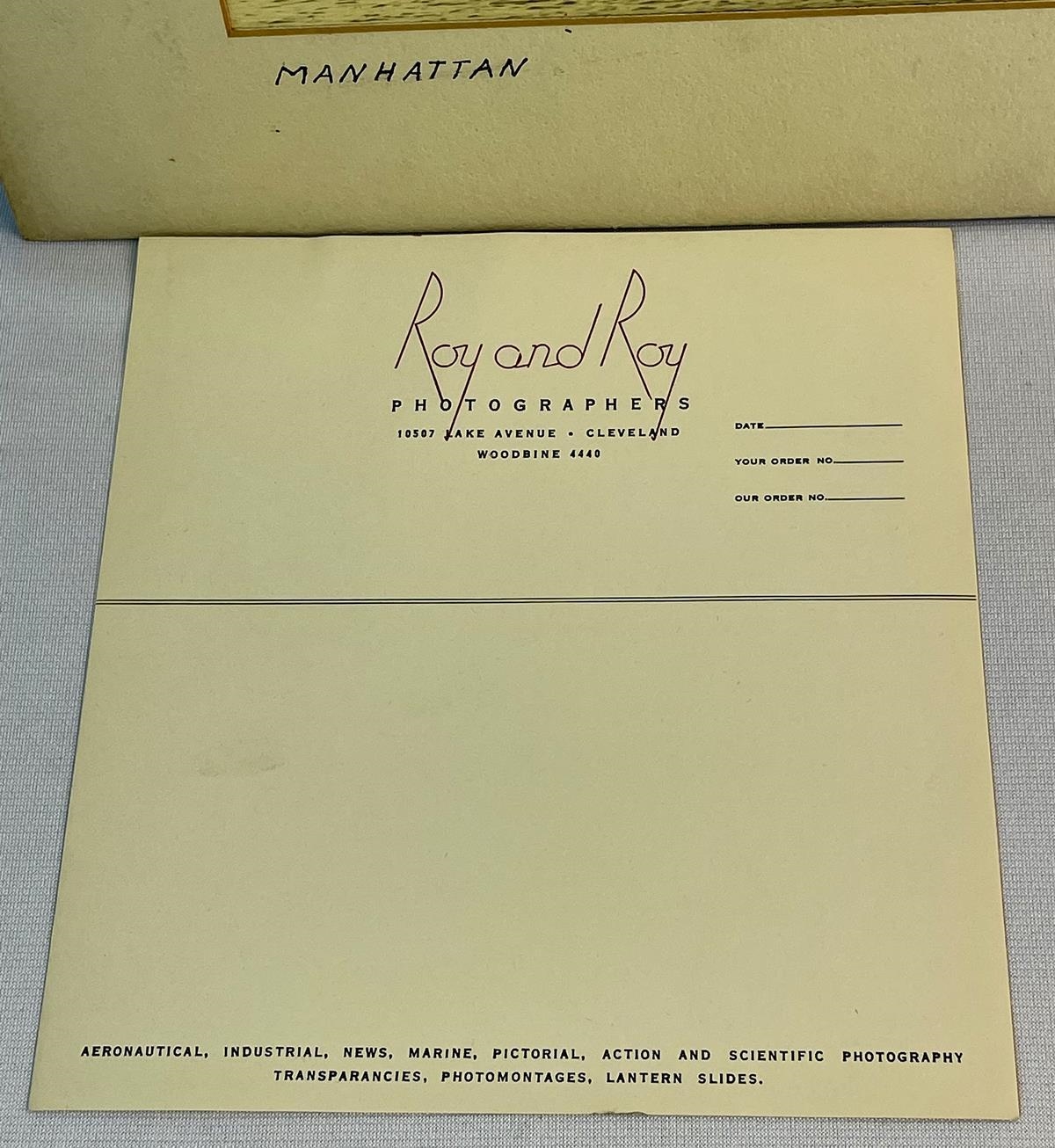 Stanley James Roy | RARE Vintage c. 1938 Manhattan Waterview New York ...