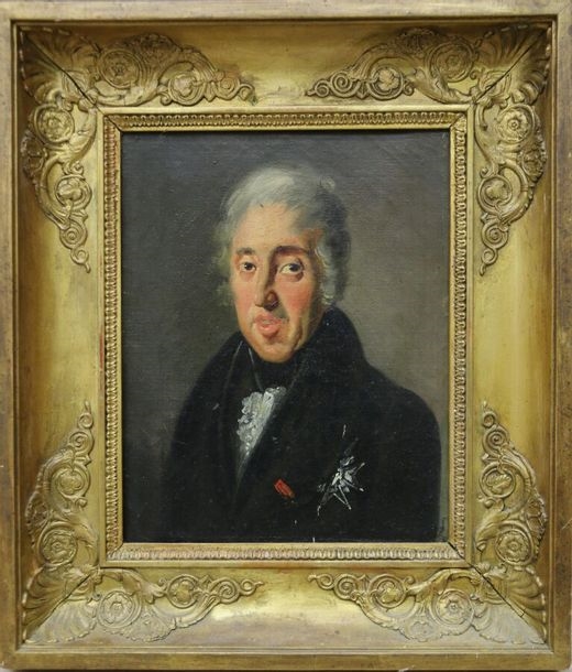 French School, 19th Century | Portrait of Charles X wearing the order ...