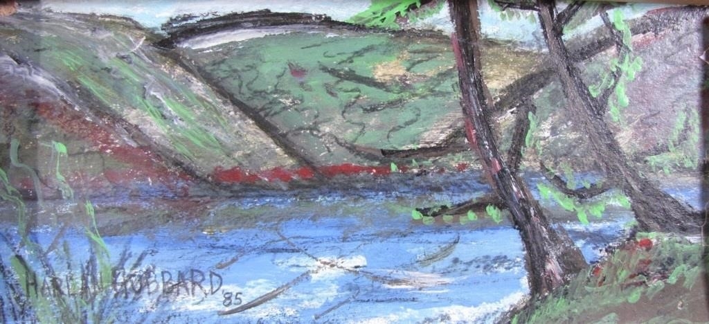 Harlan Hubbard | Ohio River (1985) | MutualArt