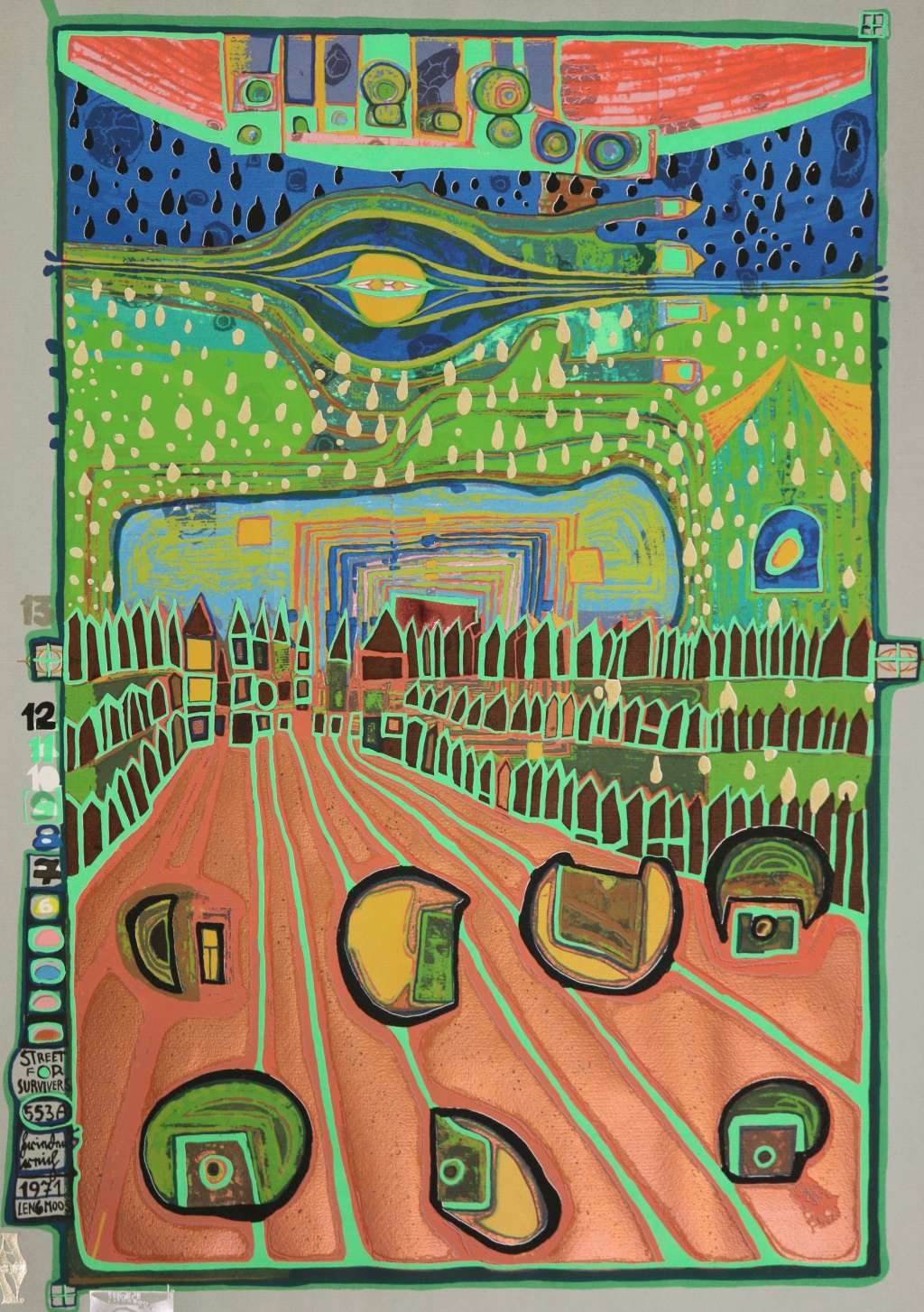 Friedensreich Hundertwasser | Street for Survivors | MutualArt