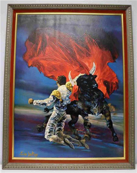 John de Kay | John Dekay print named The Red Cape | MutualArt