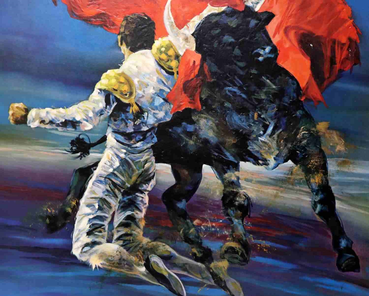 John de Kay | John Dekay print named The Red Cape | MutualArt