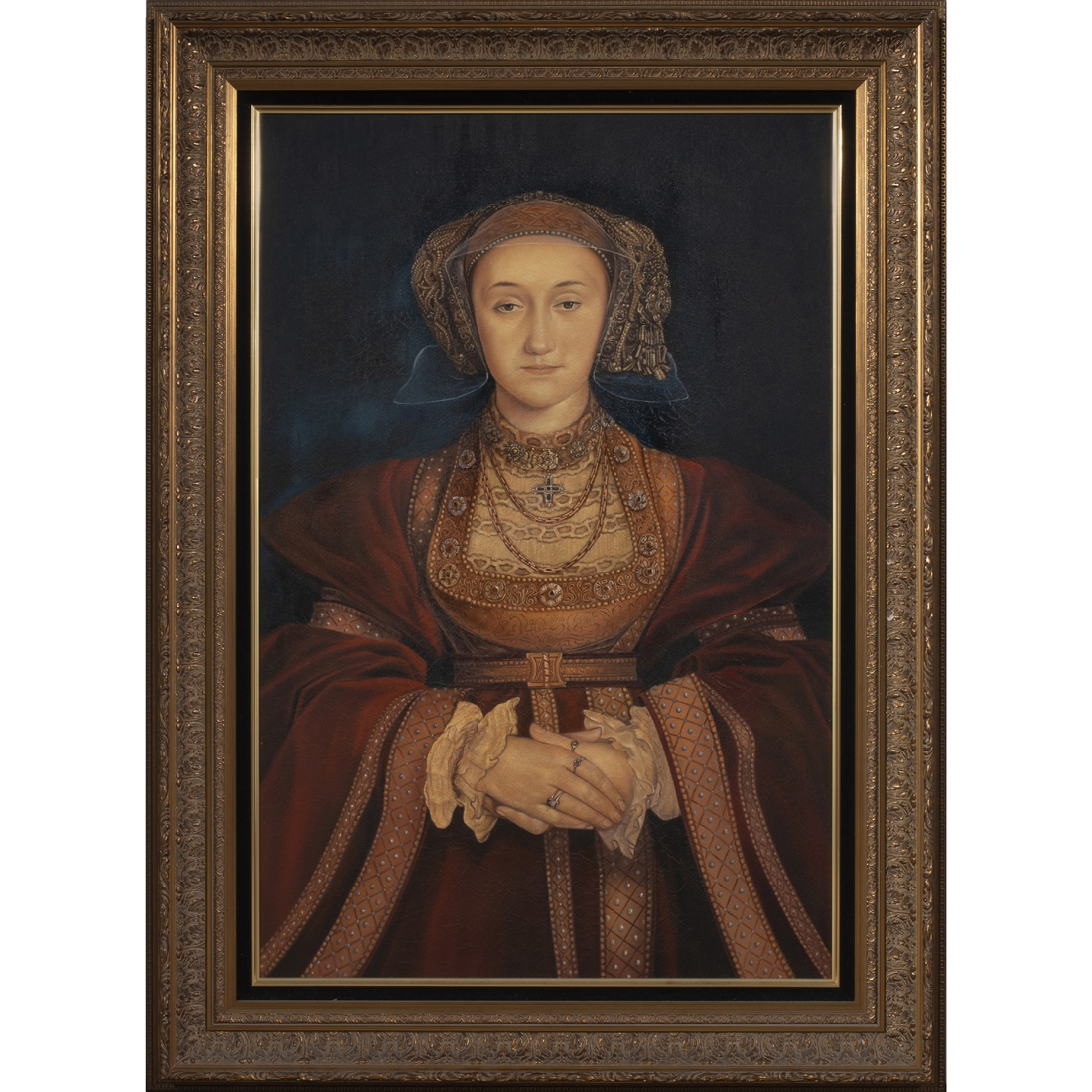 Hans Holbein The Younger Portrait Of Anna Of Cleves Mutualart