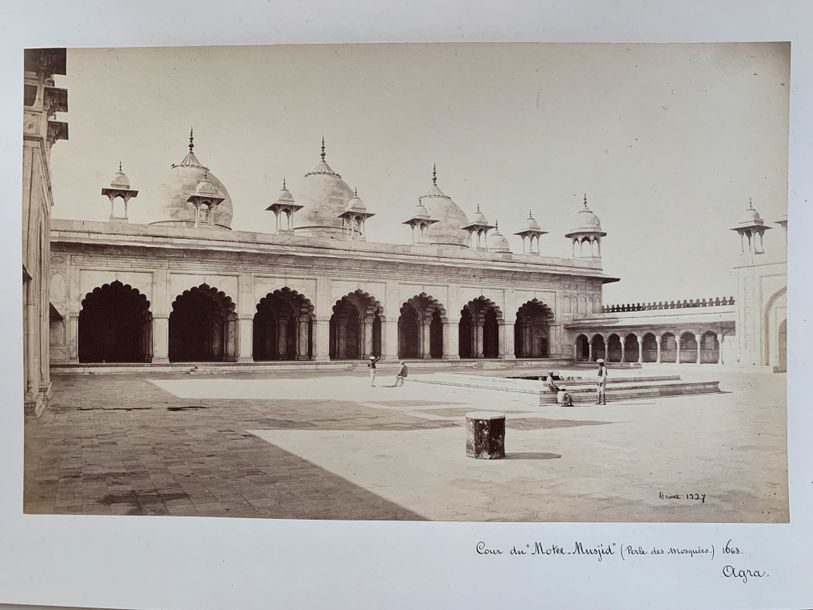 Samuel Bourne | « Le palais du vice-roi, Calcutta », « Cour du Motee ...