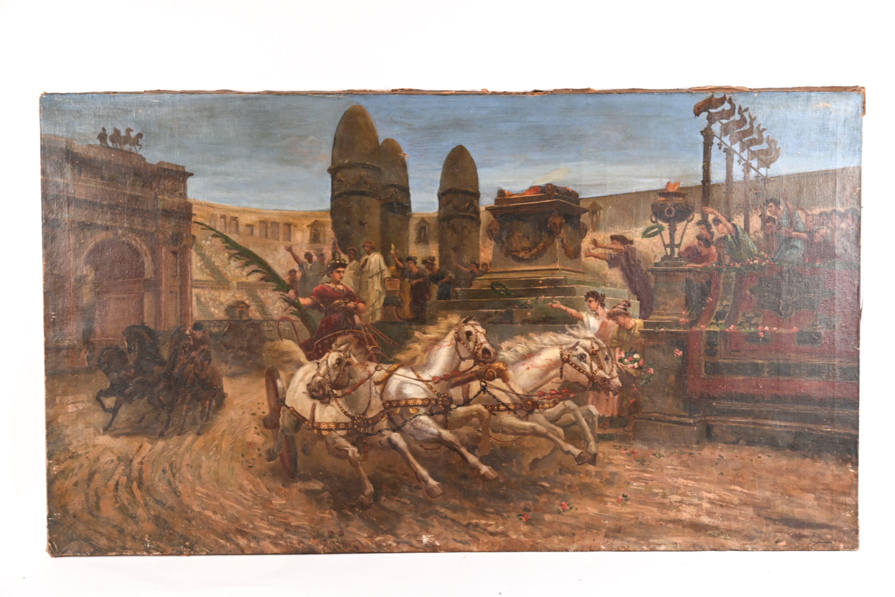 Ettore Forti | Carriage scene | MutualArt