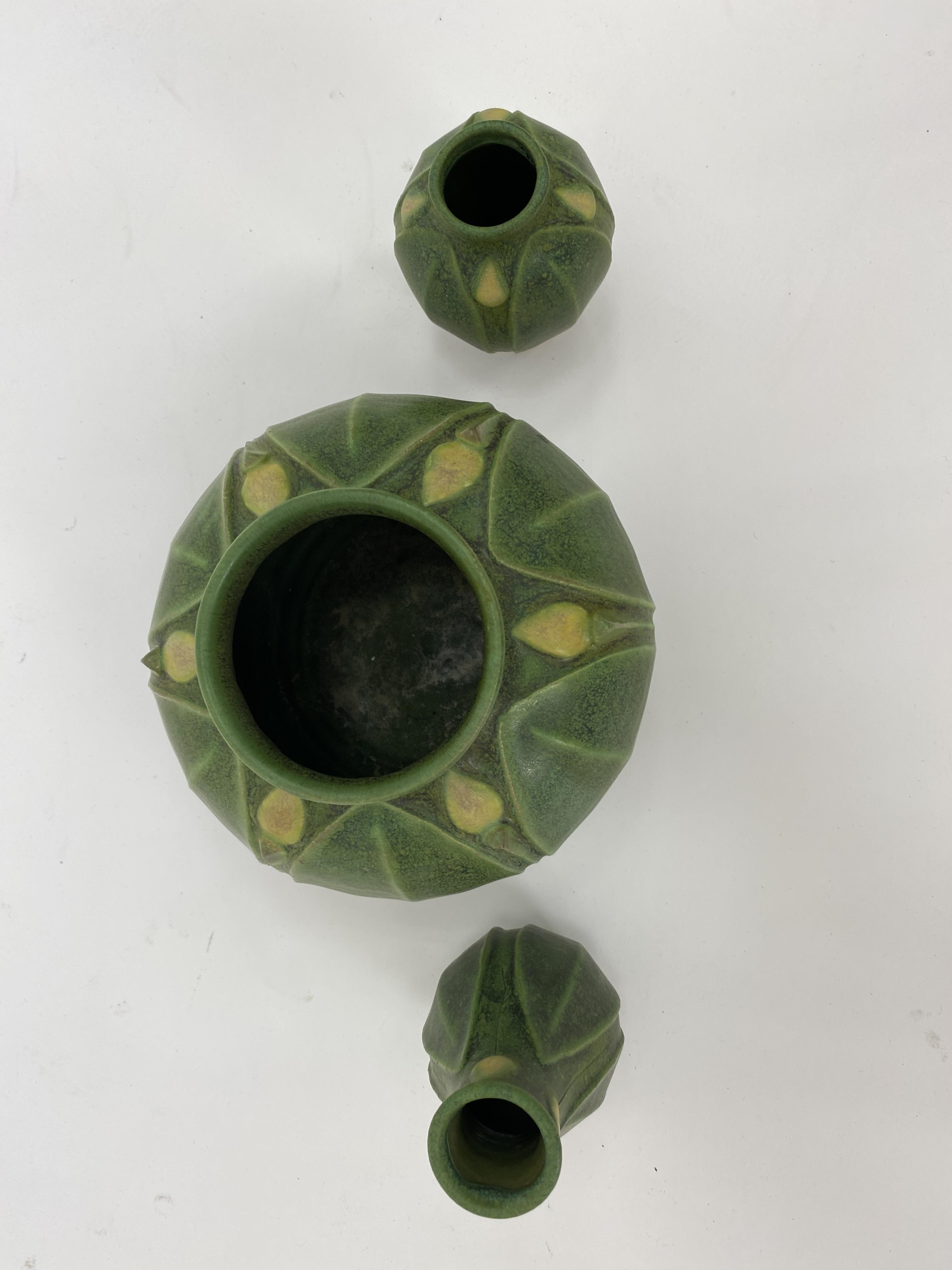 Steve Frederick | (3) JEMERICK ART POTTERY VASES | MutualArt
