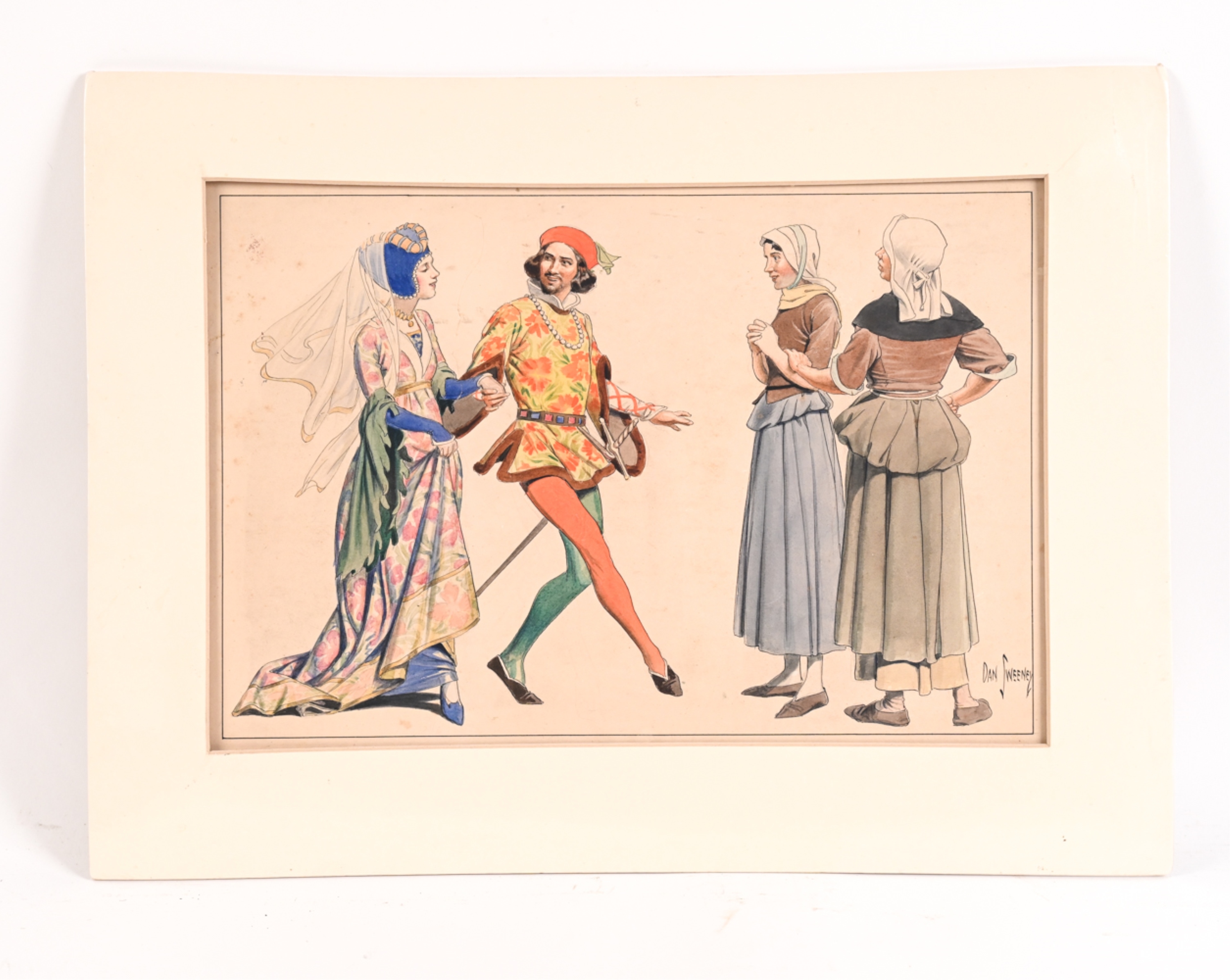 Dan Sweeney | Costume study | MutualArt