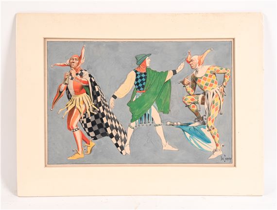 Dan Sweeney | Three jesters | MutualArt
