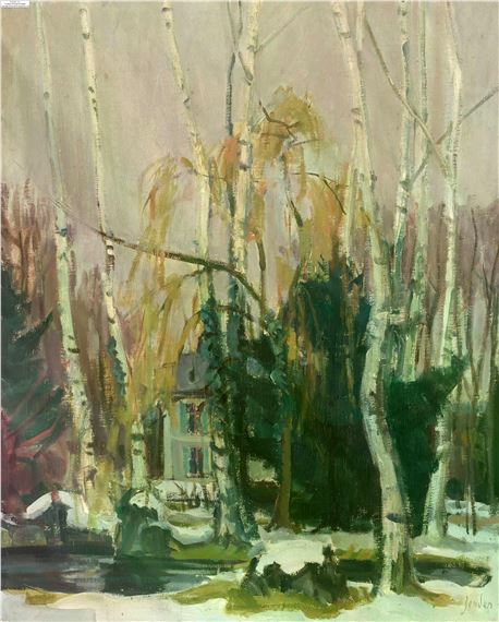 Rudolf Zender | Villa im Park (1944) | MutualArt