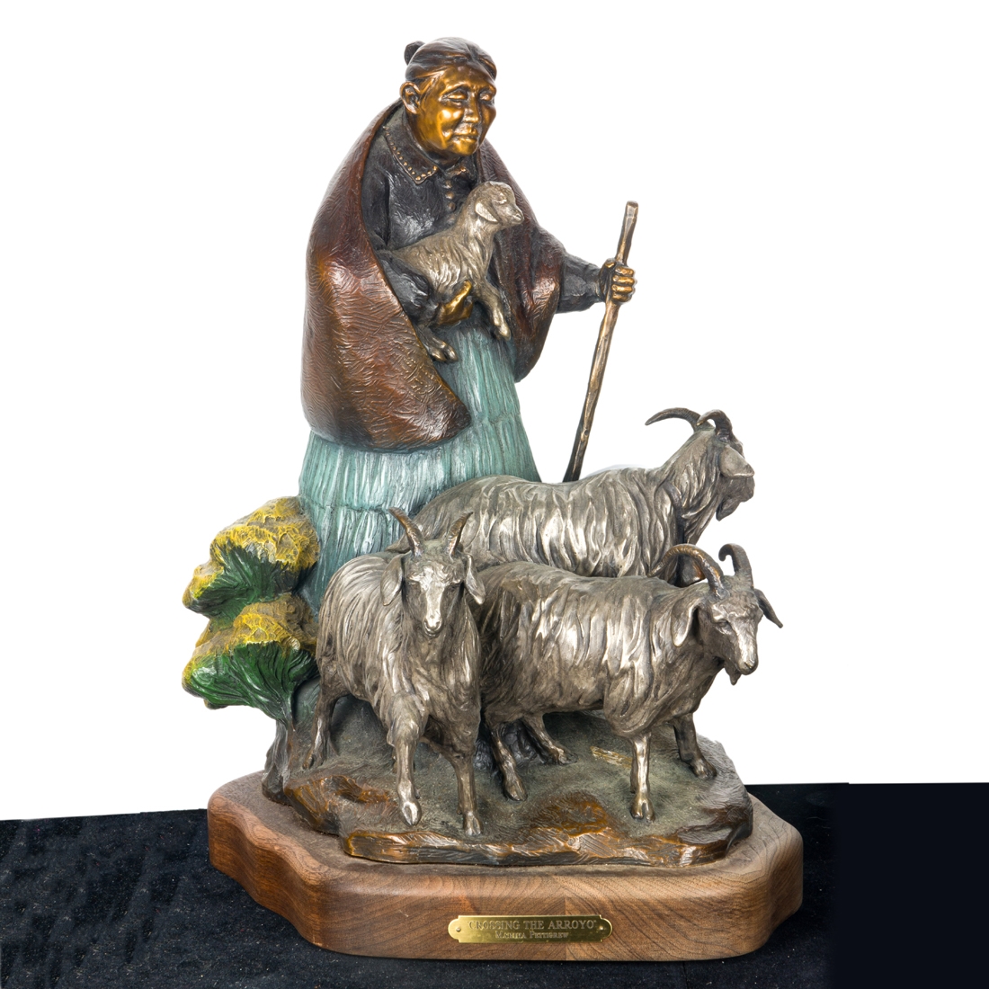 Martha Pettigrew | Crossing the Arroyo (1997) | MutualArt