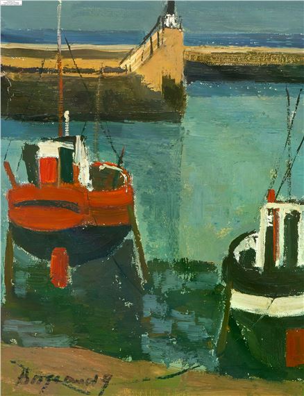 Georges Borgeaud | La Turbal Bretagne (1979) | MutualArt