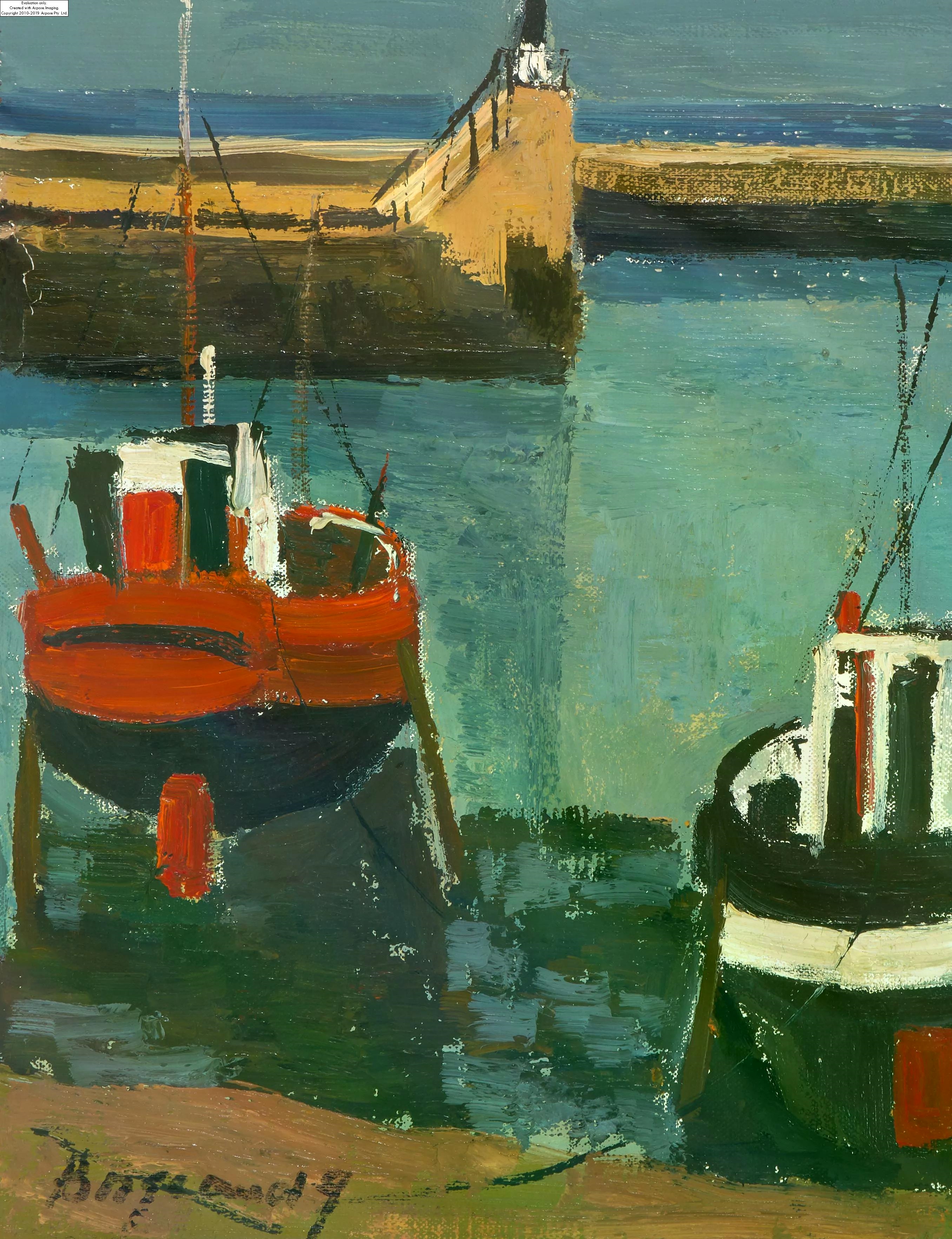 Georges Borgeaud | La Turbal Bretagne (1979) | MutualArt