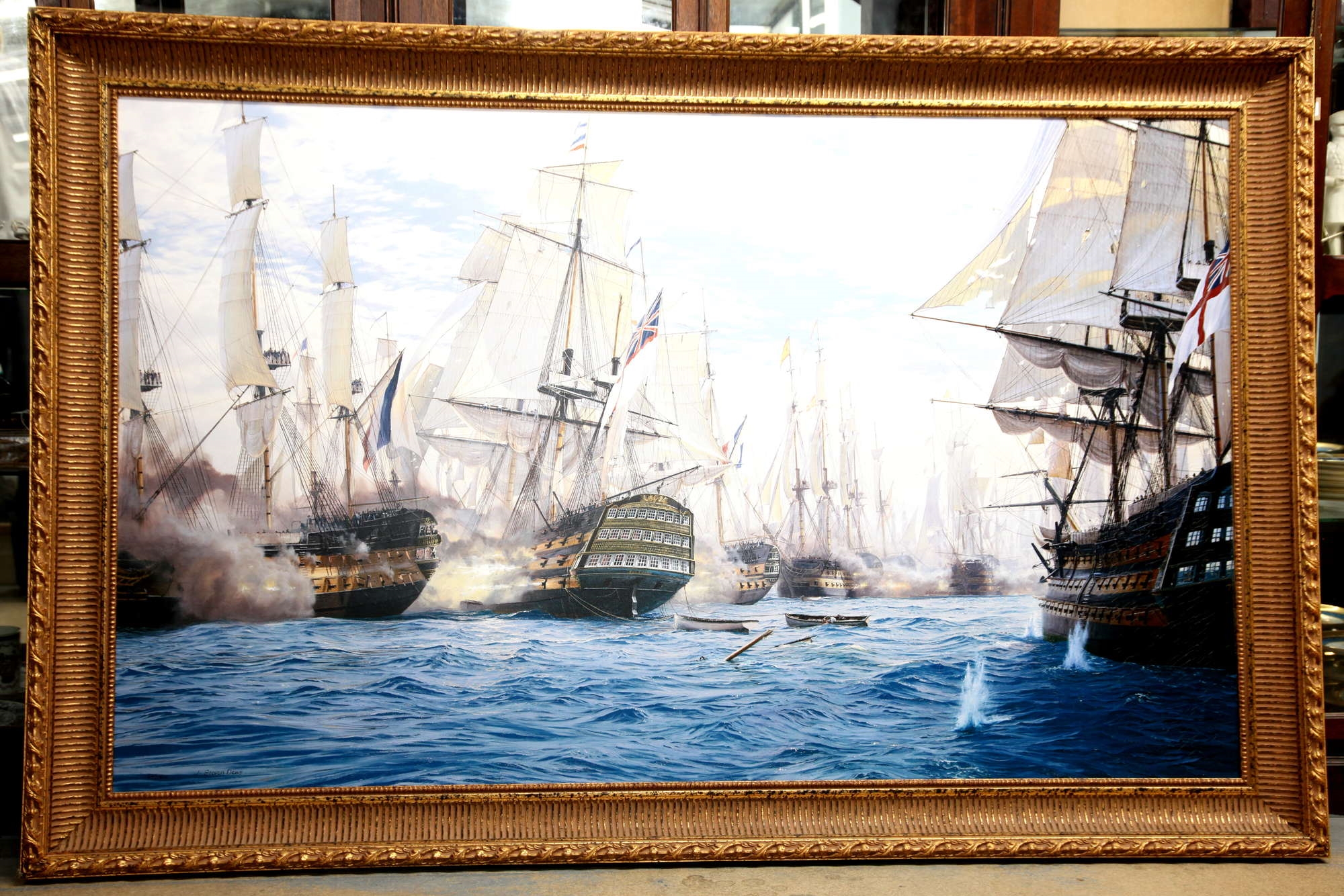 John Steven Dews | 'The Battle of Trafalgar' | MutualArt