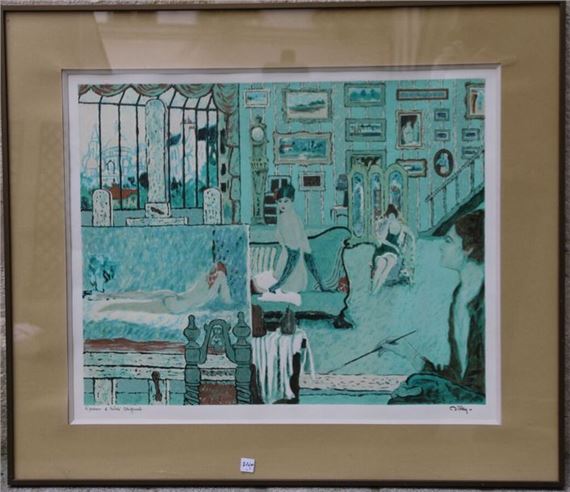 Ramon Dilley | Woman in an Interior | MutualArt