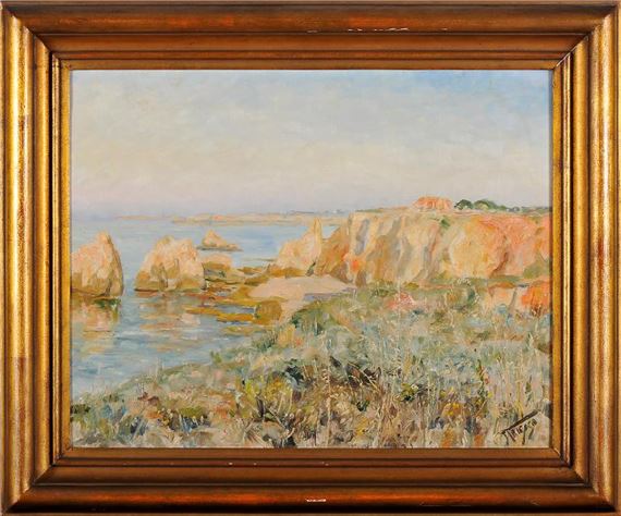 Falcão Trigoso | Praias de azul e ouro | MutualArt