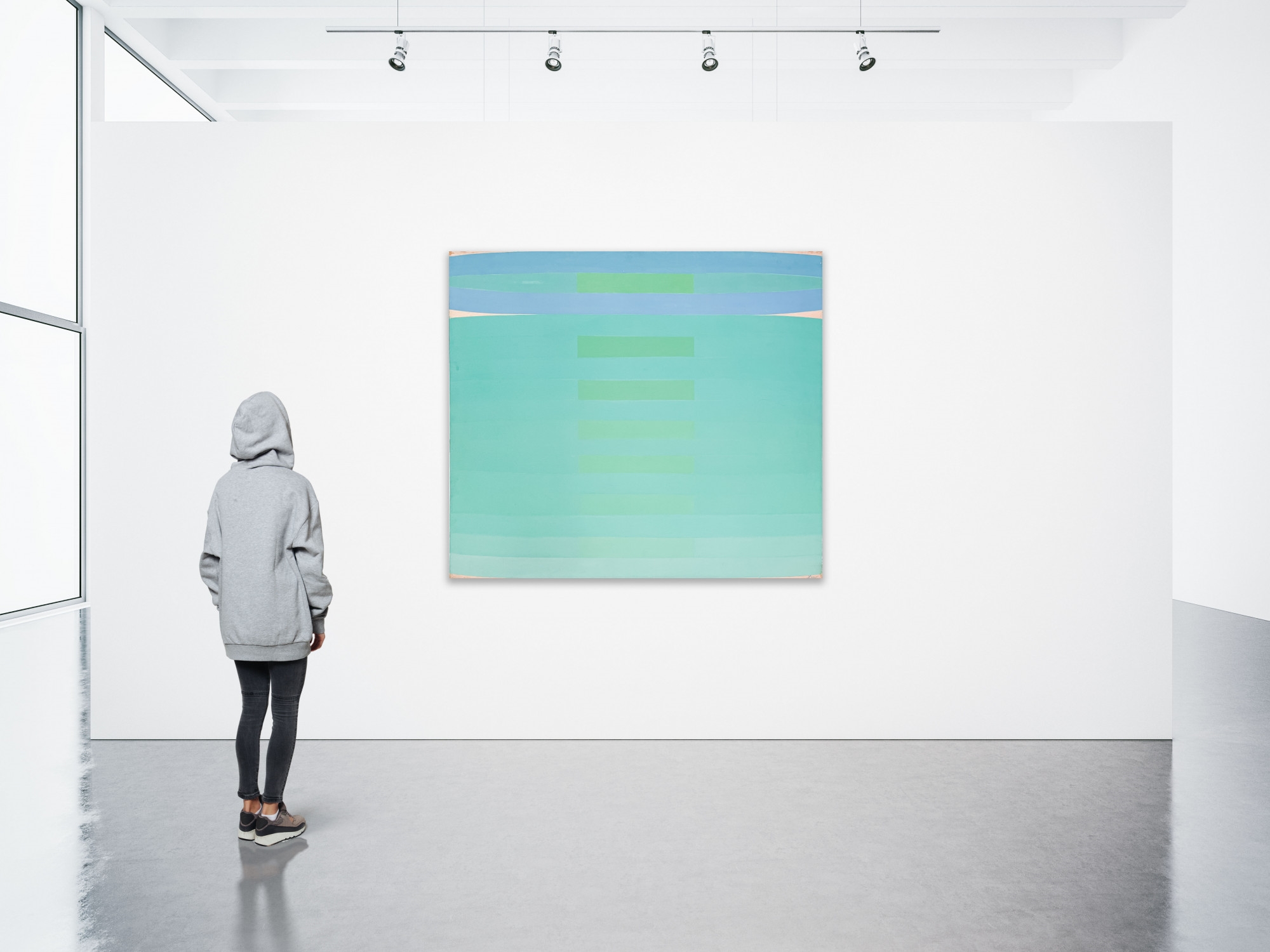 Michael Loew | Veil of Green (1969) | MutualArt