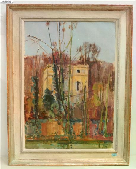 Rudolf Zender | Die Villa am Fluss (1952) | MutualArt