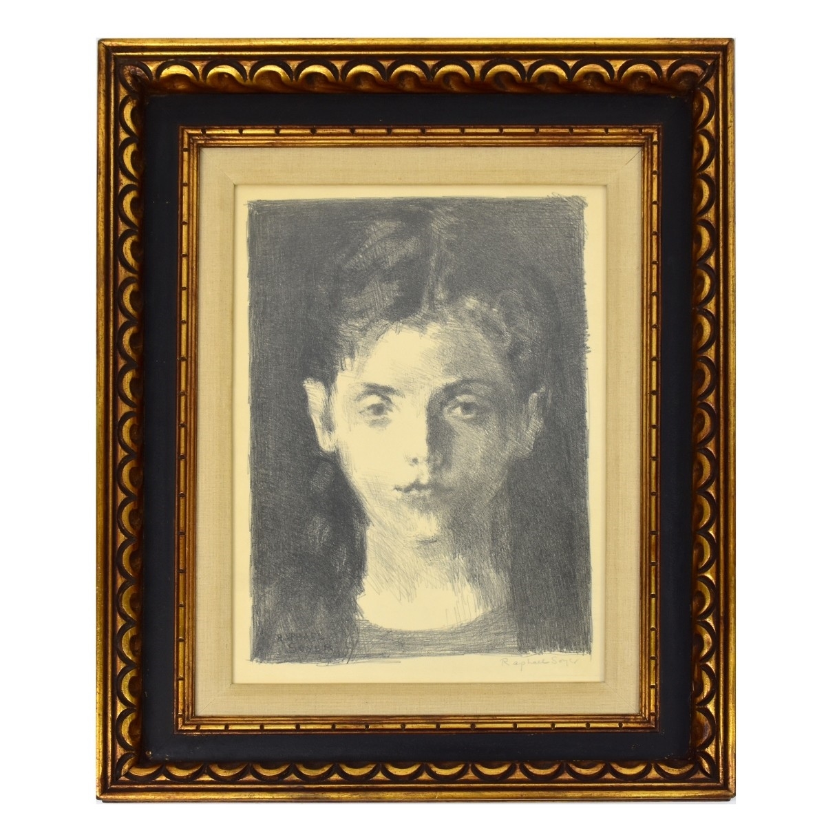 Raphael Soyer | Portrait of a Young Woman | MutualArt