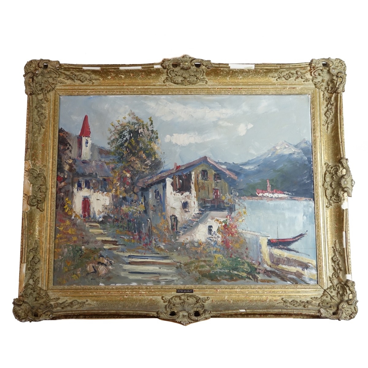 Peter Van Delft | Dutch Village Scene | MutualArt