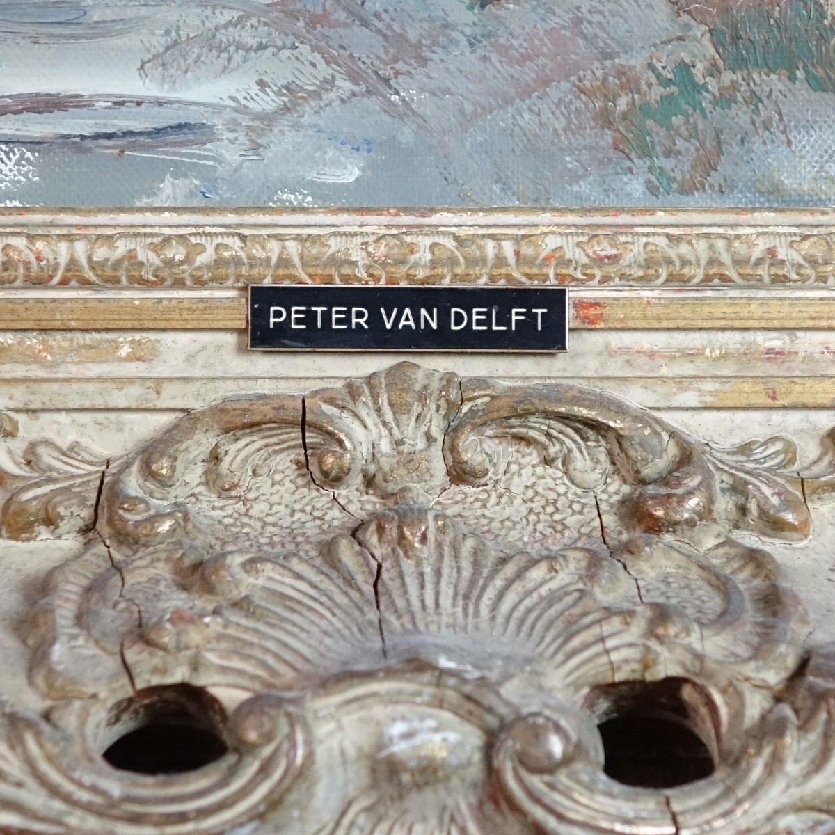 Peter Van Delft | Dutch Village Scene | MutualArt