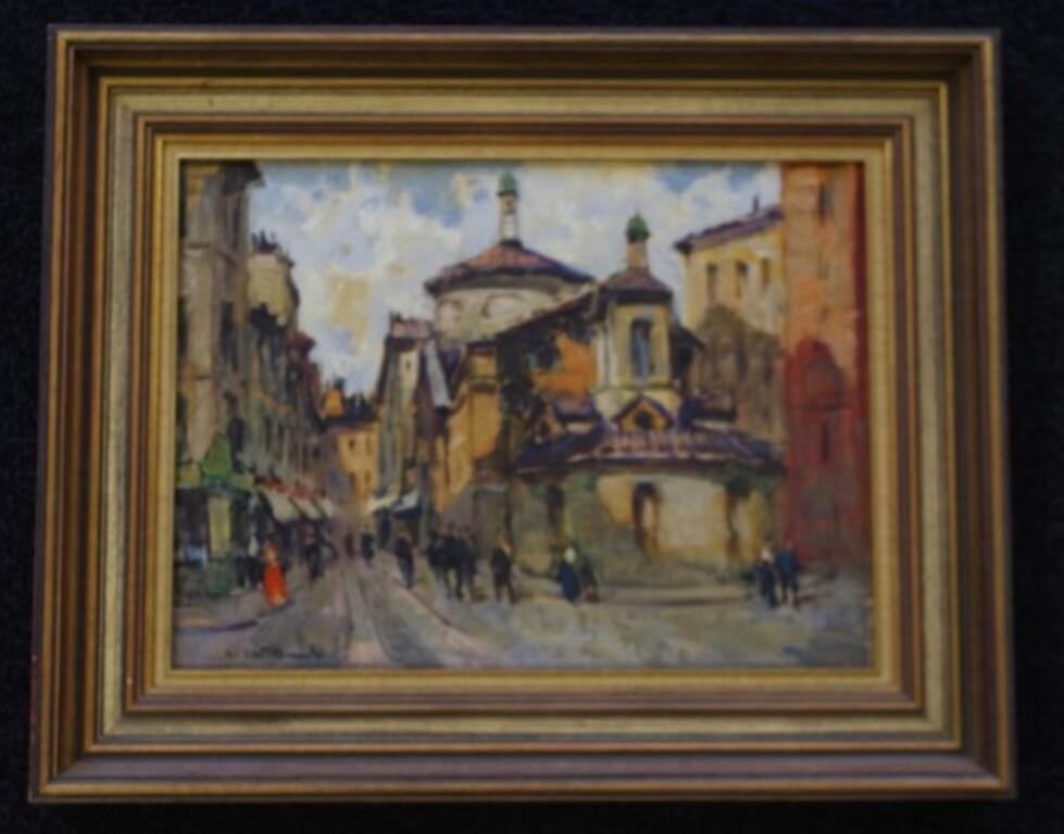 Impressionist School, 20th Century | Renaissance-style apse of the San ...