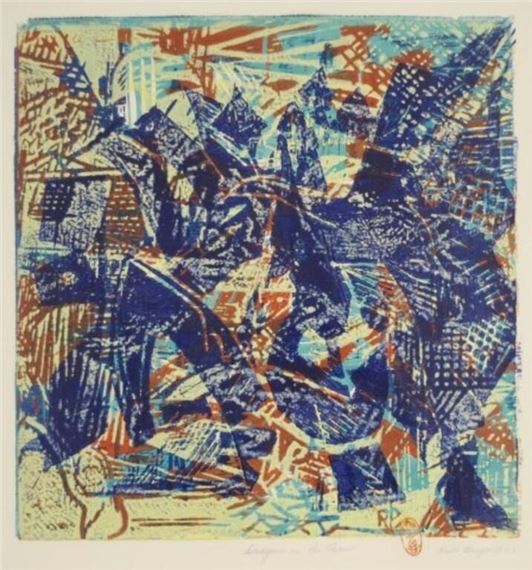 Ruth Burgess | Dragons in the Forest (1989) | MutualArt