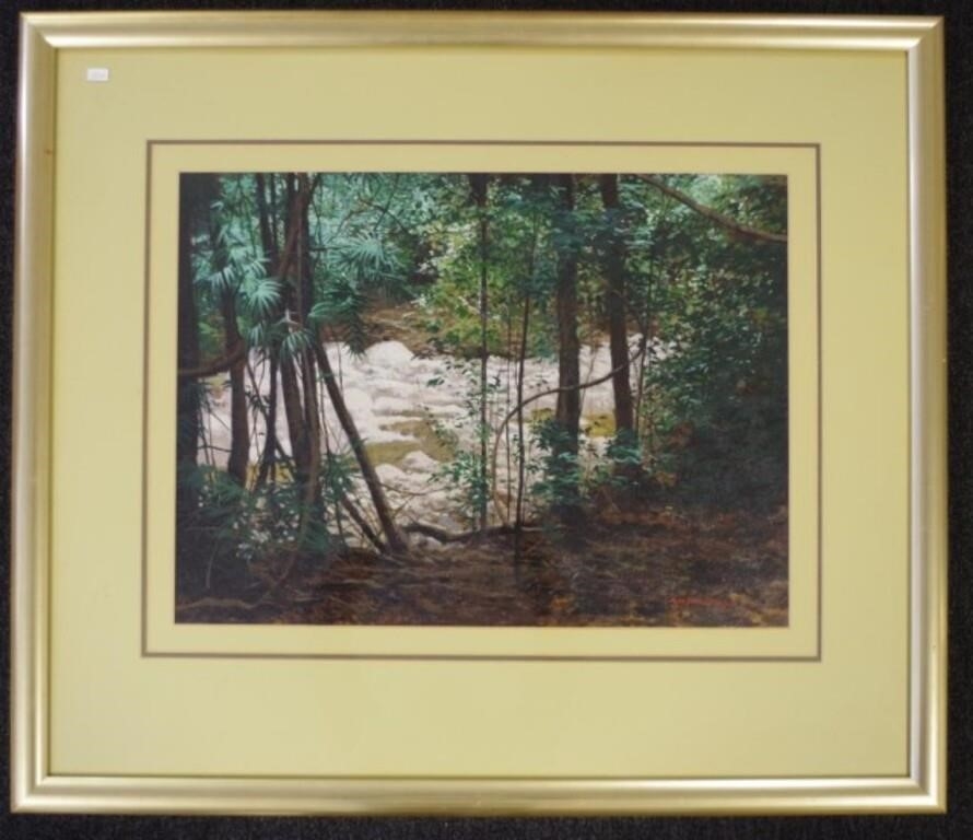 Alan Purnell | Down to the creek (Circa 1980) | MutualArt