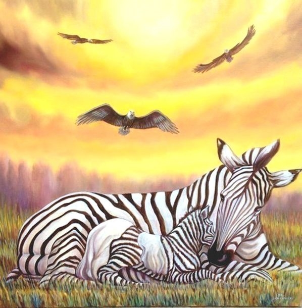 Jean Michel Lanciaux | Le petit ZEBRION | MutualArt