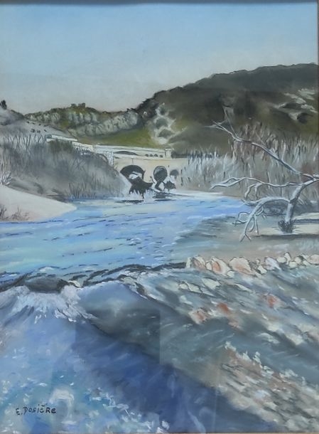 Edouard Dosiere | Le pont du diable | MutualArt