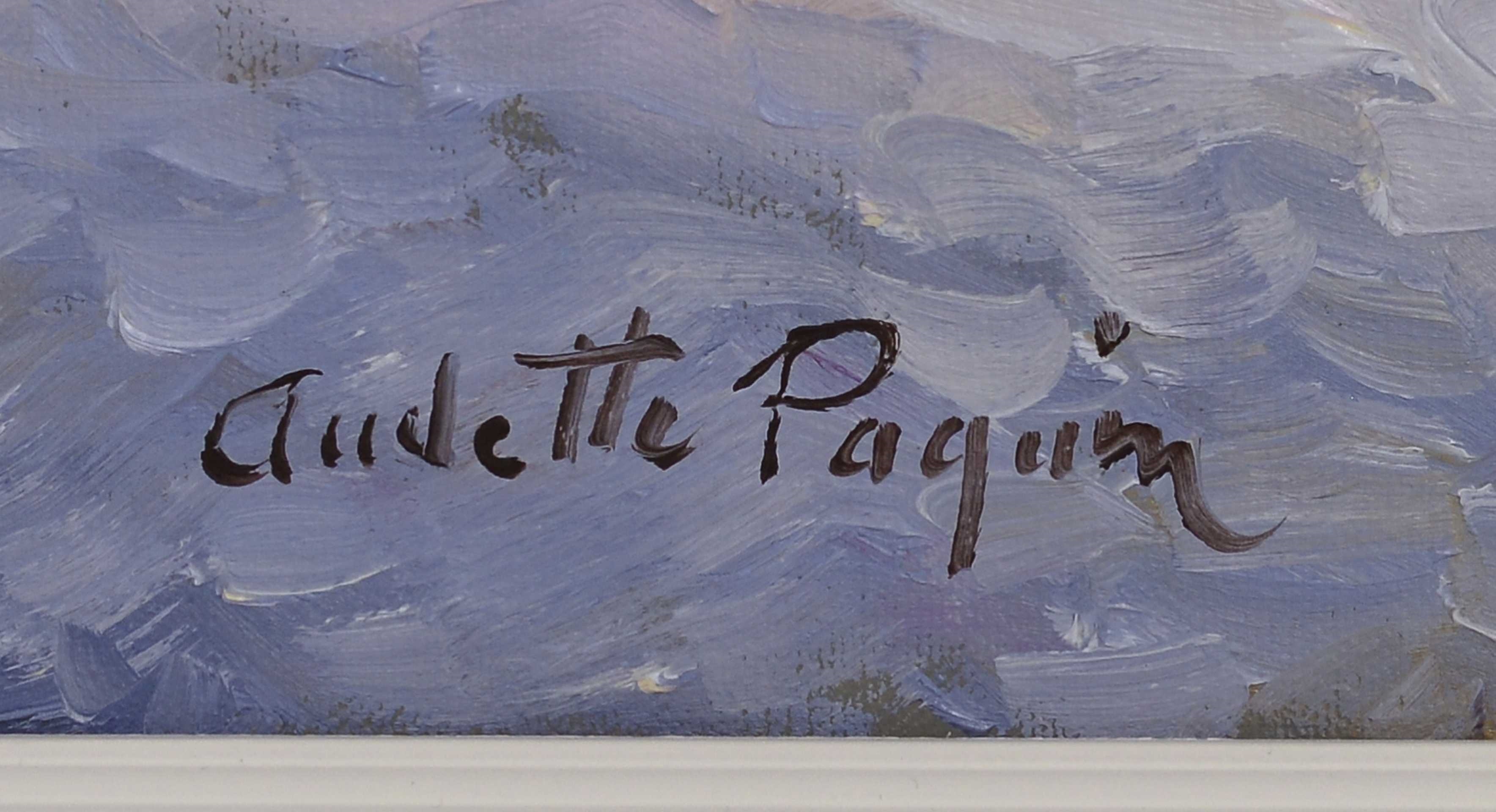 Audette Paquin | Paquin, Audette - Scéne d'hiver | MutualArt