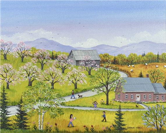 Sharon Mark | Spring blossom (2001) | MutualArt