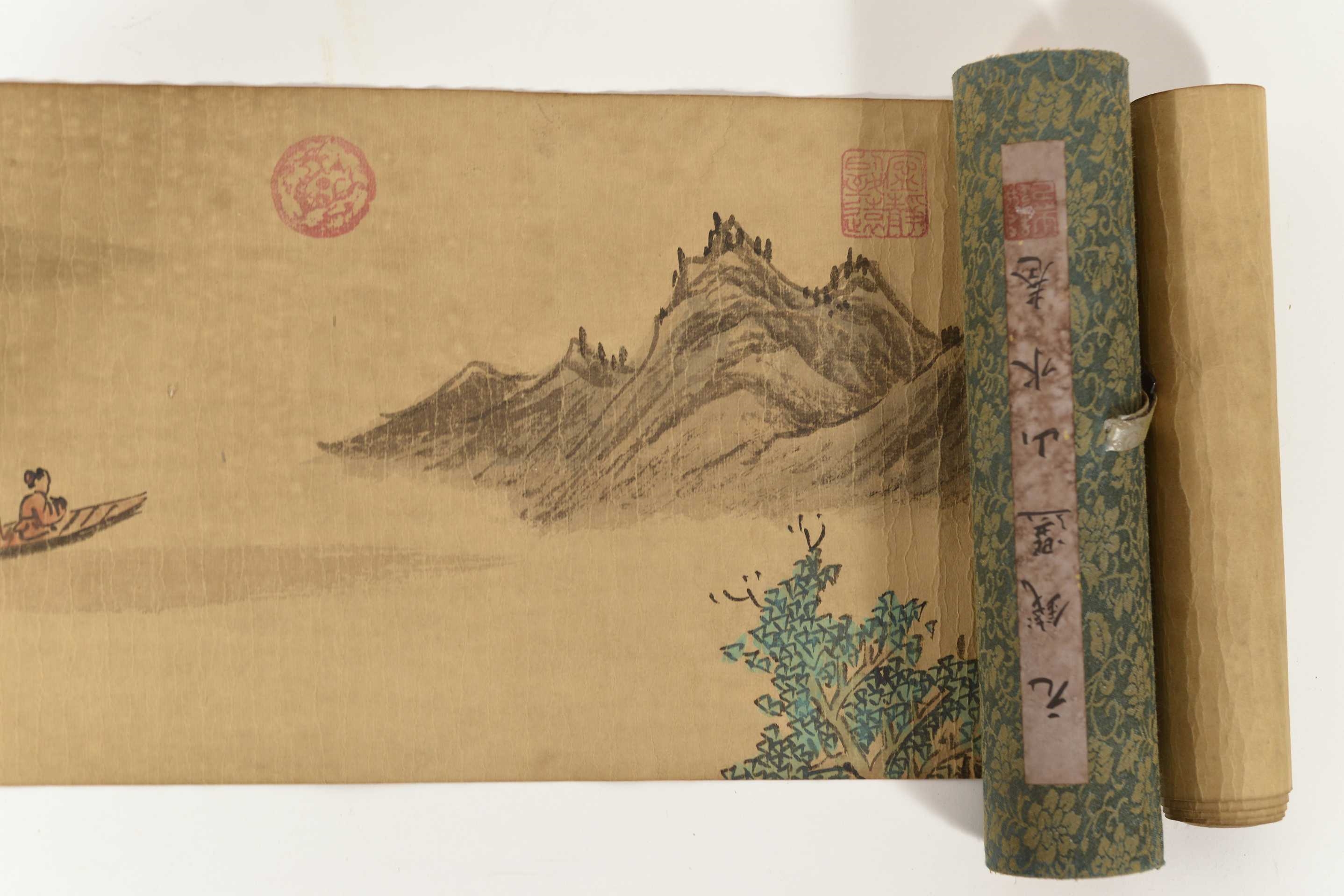 Chinese School, 19th Century | Painted scroll - XIXe siècle | MutualArt