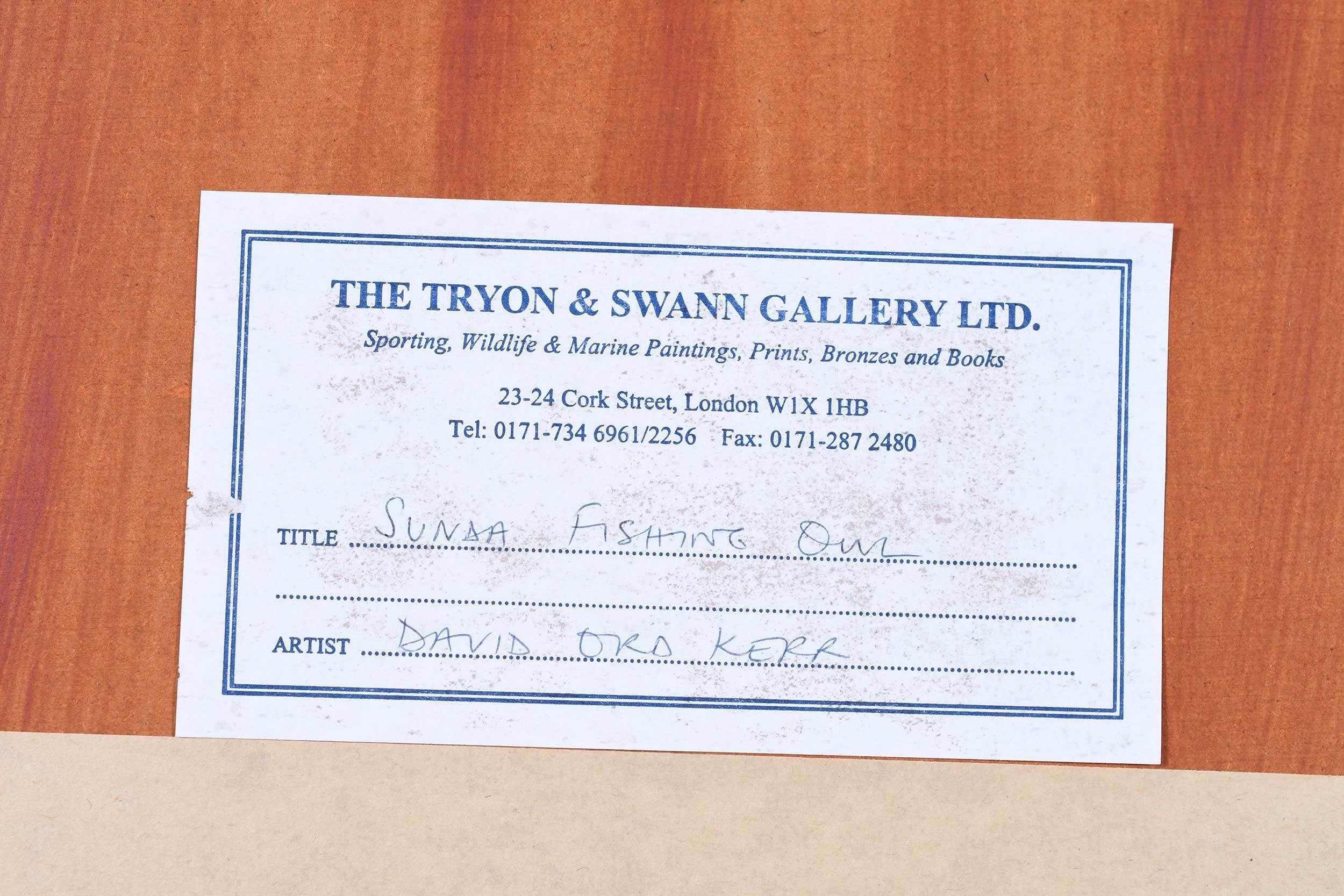 David Ord Kerr | Sunday Fishing Owl | MutualArt